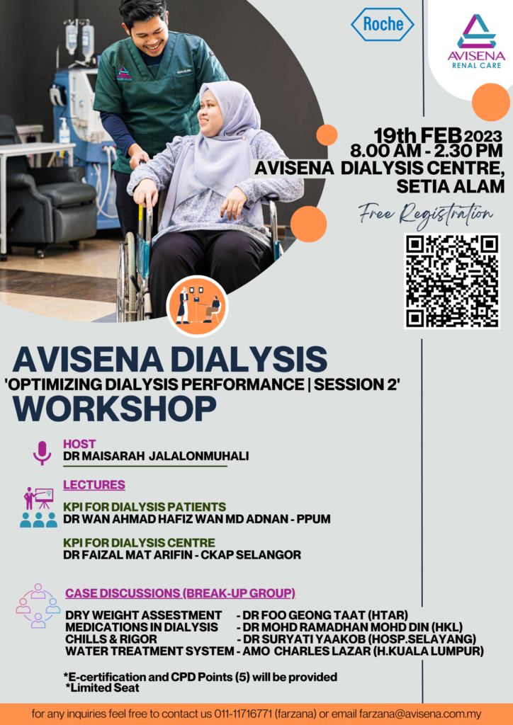 Avisena Dialysis Workshop 2023 | KPI in Dialysis - Avisena Dialysis Centre